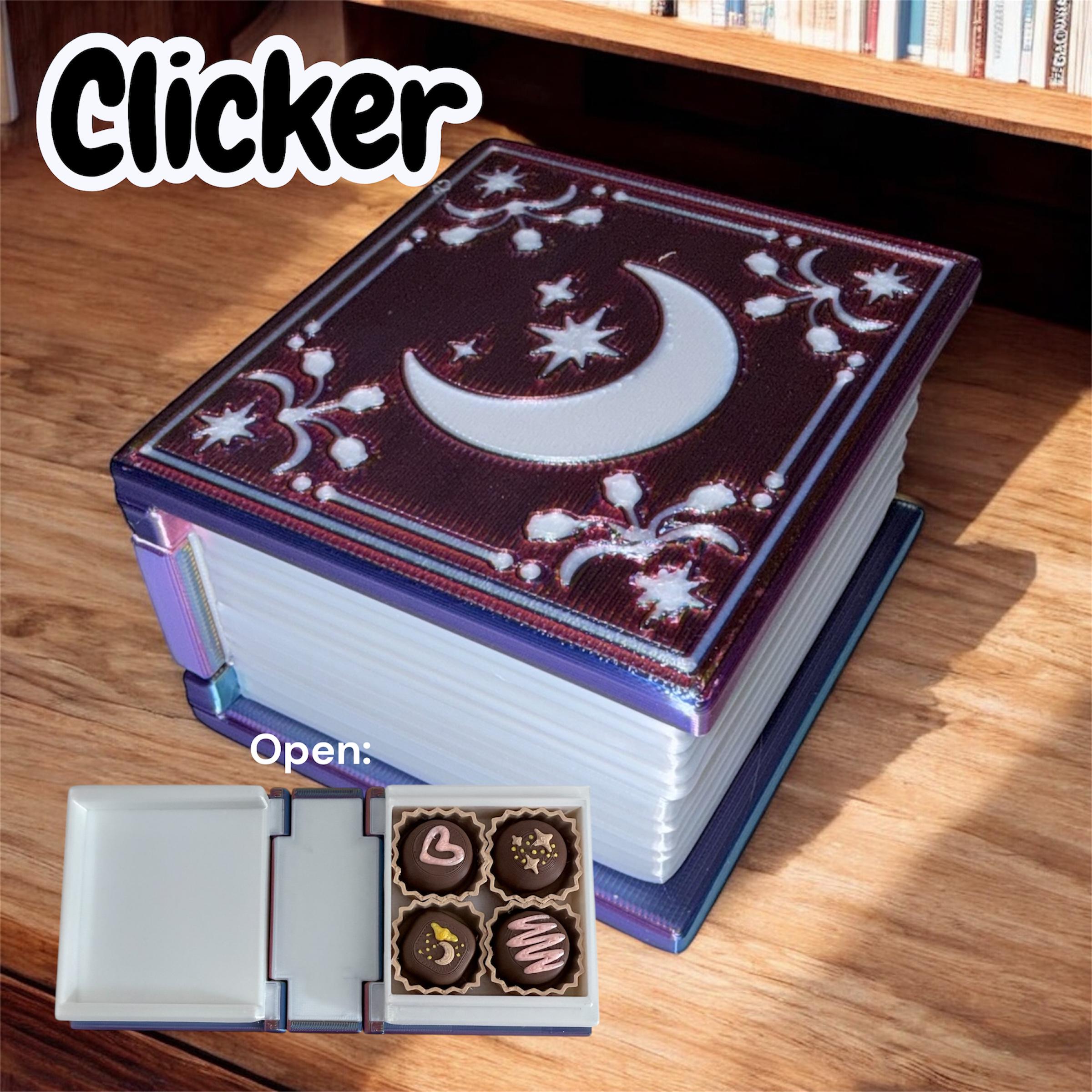 Book Fidget Clicker – Maestra Creations